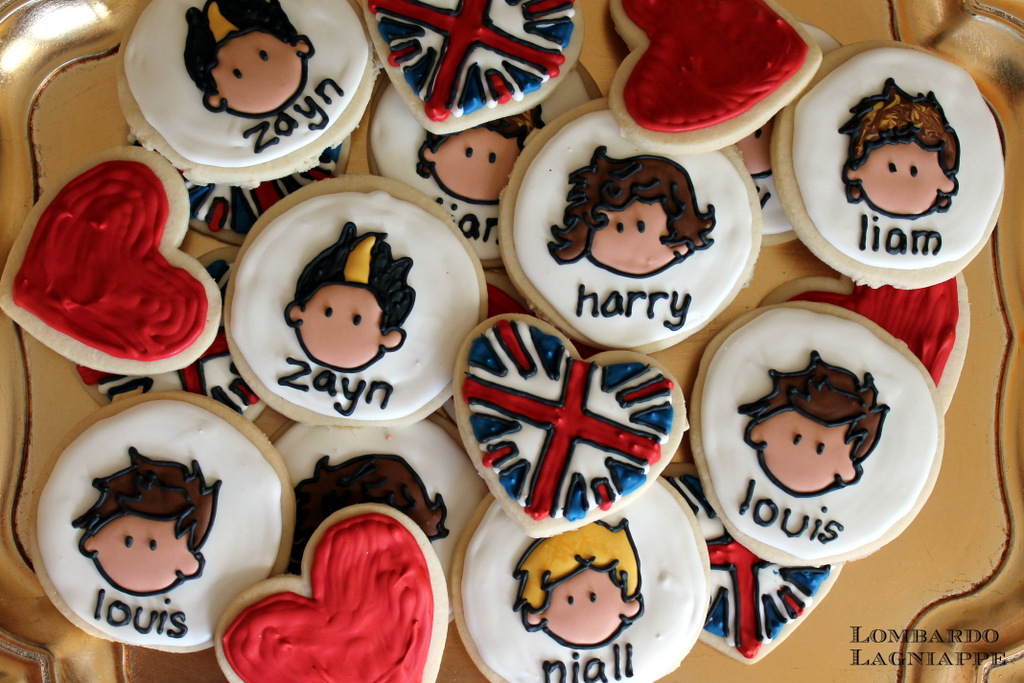 Lombardo Lagniappe: One Direction Sugar Cookies