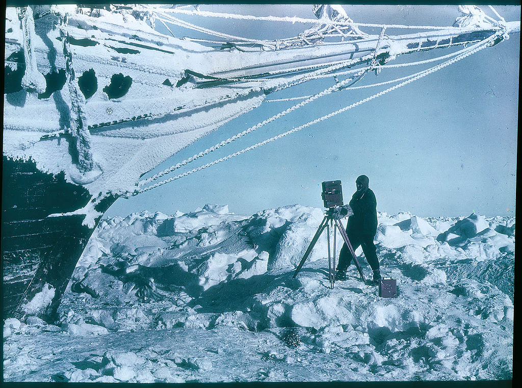 20 Early Color Photographs of the British Imperial Trans-Antarctic ...