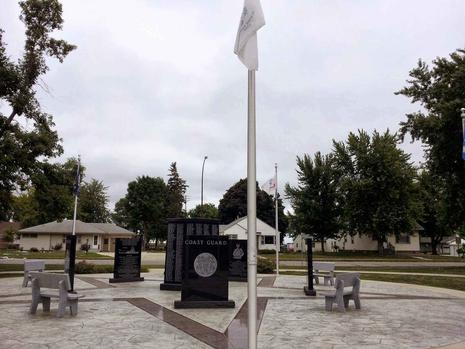 History and Culture by Bicycle: Sanborn, Iowa Veterans Memorial
