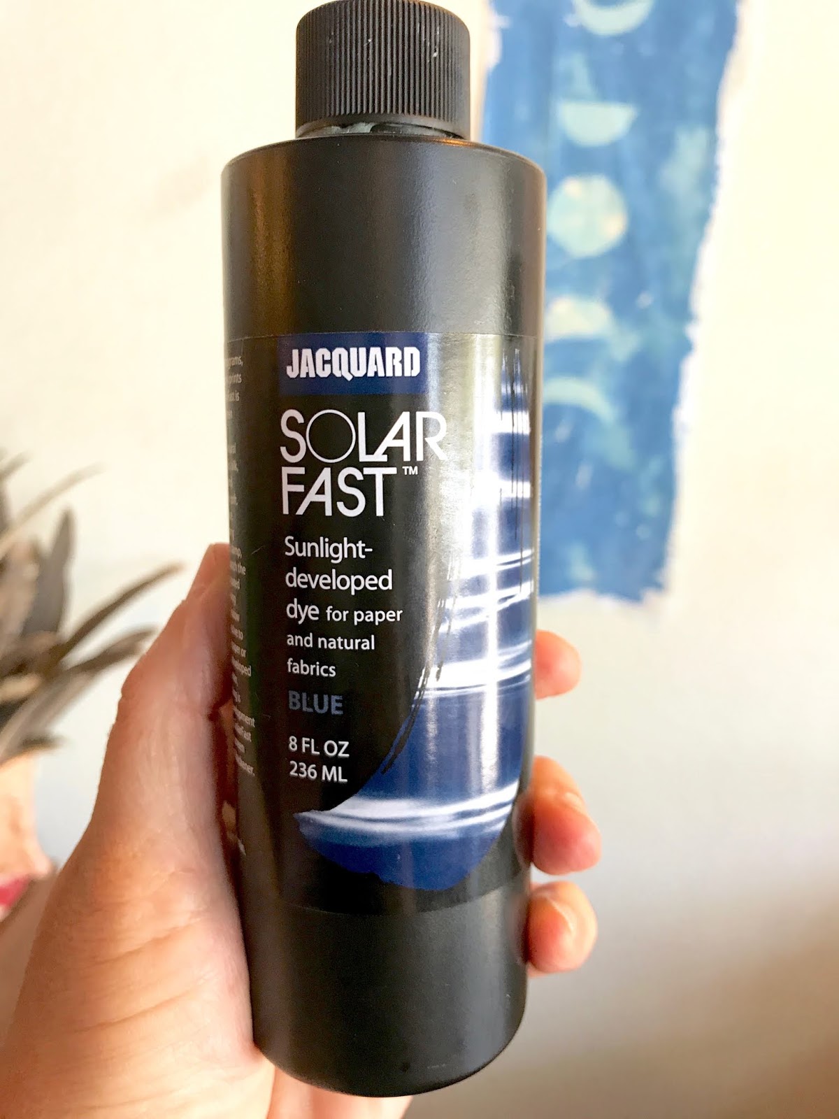 Purple Twig: Sun Print Hoops