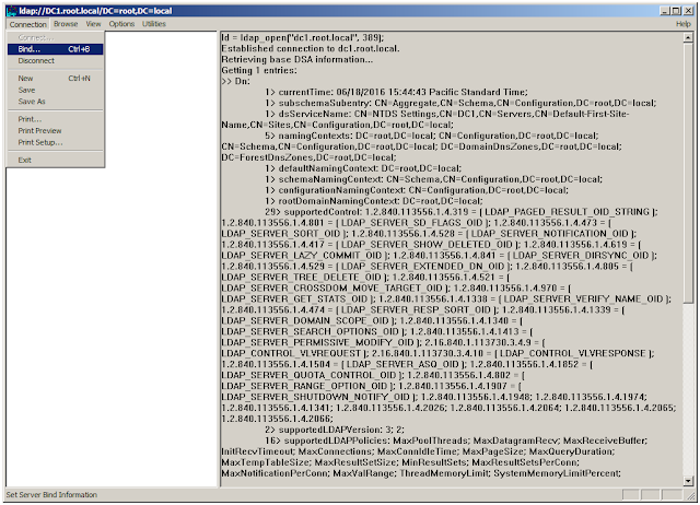 Active Directory Security Blog: LDP.exe for Active Directory - Download ...