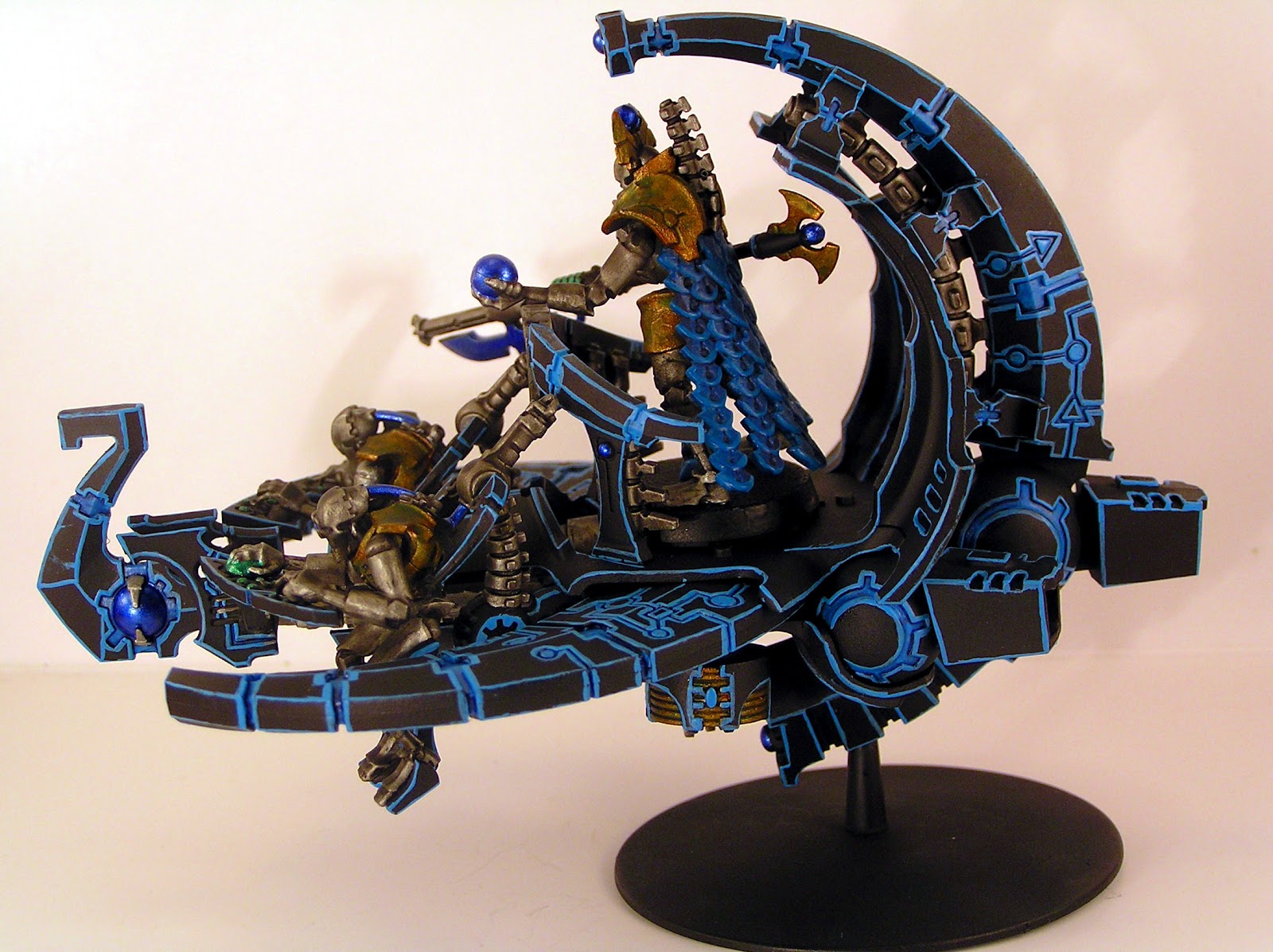 Florida Miniature Painting: Necron Catacomb Command Barge