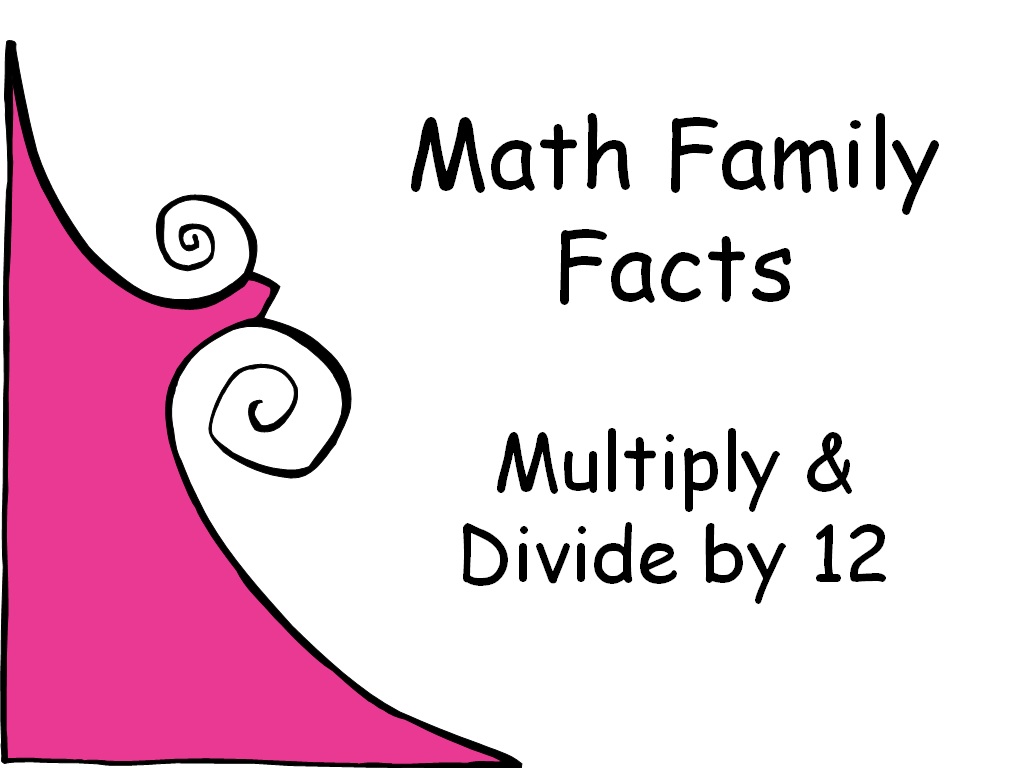 Student Survive 2 Thrive Math Family Facts Multiply And Divide By 12 student-survive-2-thrive-math-family-facts-multiply-and-divide-by-12