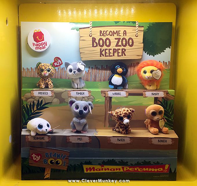 Ty Beanie Boo's Happy Meal® Toys from McDonald's Malaysia