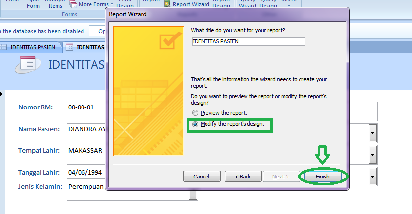 juli eka yanti: LANGKAH - LANGKAH MEMBUAT FORM,TOMBOL BUTTON,REPORT ...