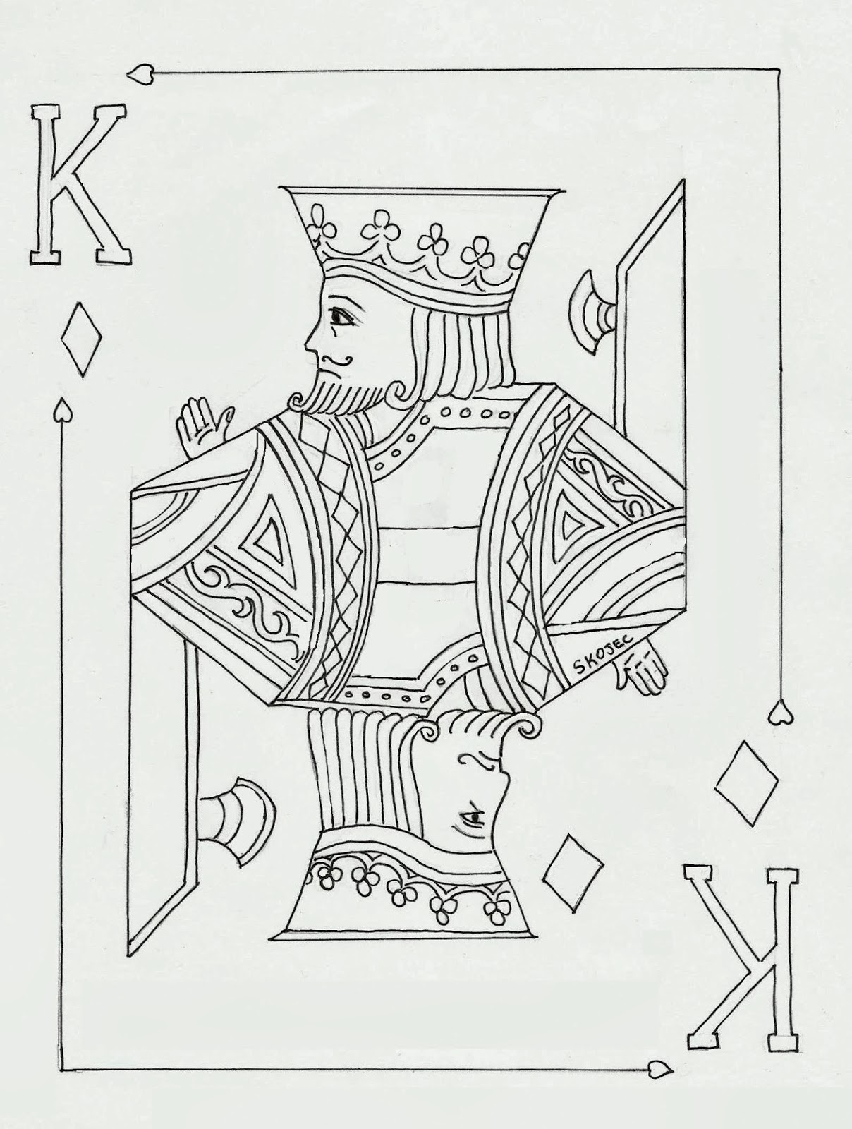 More Playing Cards | Art Class Ideas