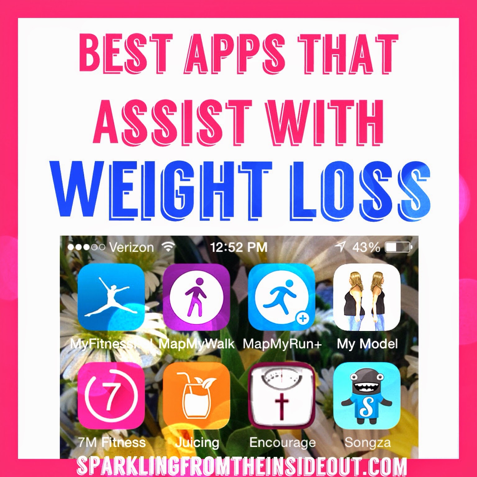 Sparkling from the Inside Out : Best Apps That Assist With Weight Loss