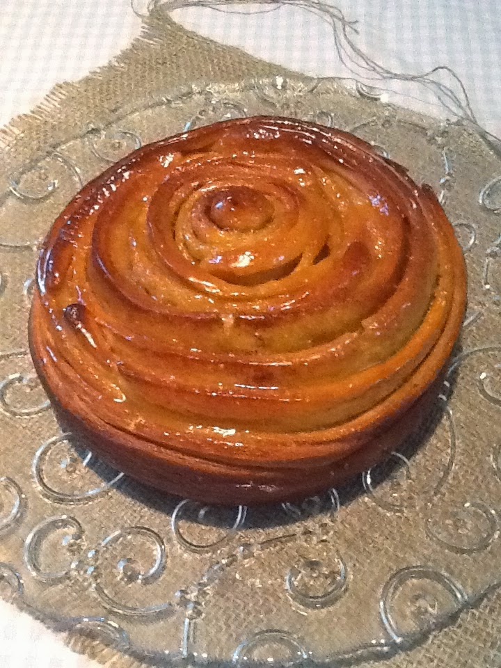 El plat del dia: Rotlle de canyella i toffee