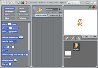 Raspberry Pi Vuelta al cole: Scratch II: Primeros pasos