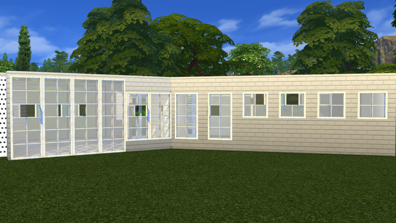 Sims 4 CC's - The Best: Basic Square Window by minc's sims4