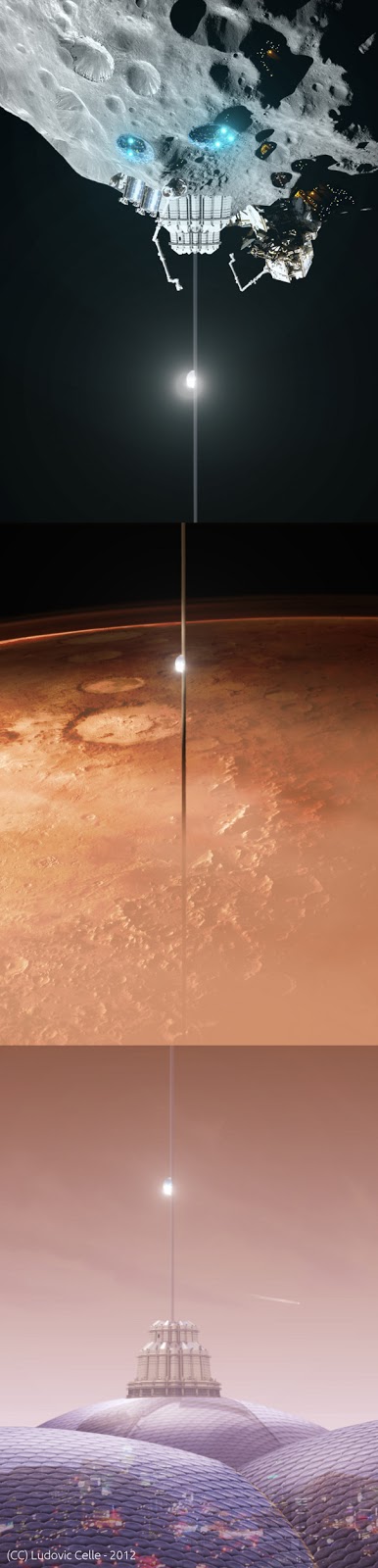 Da Vinci - Mars Design: Mars and the space elevator