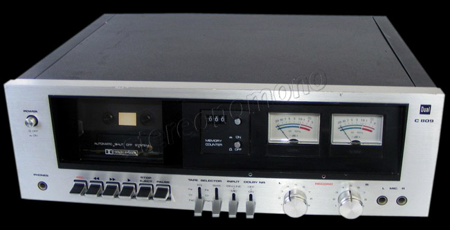stereonomono - audio Hi Fi Compendium - 14 years on-line: Dual C809