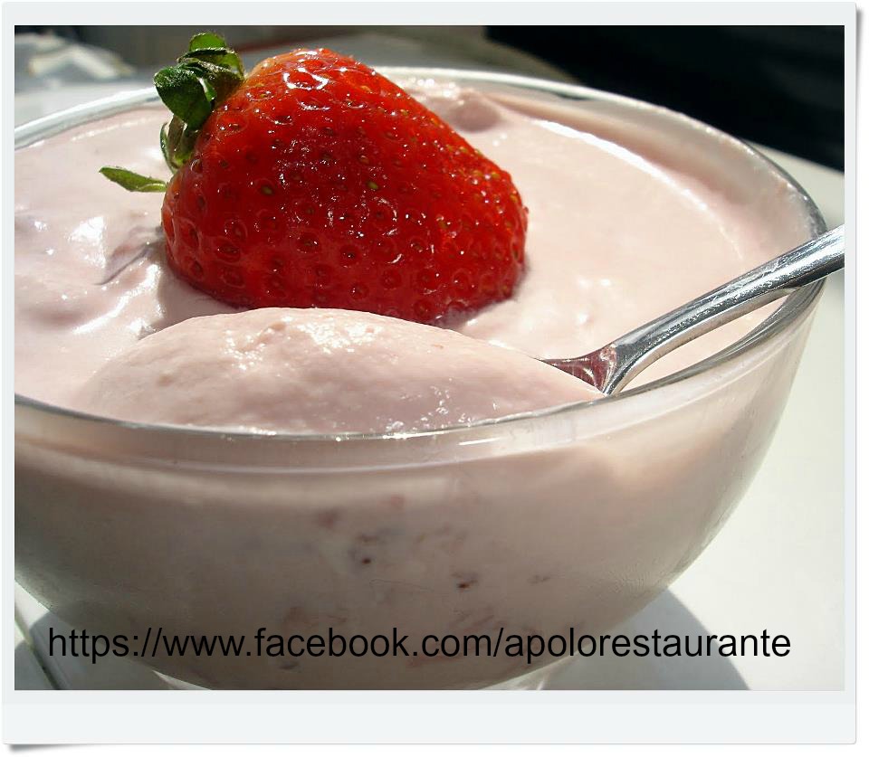 Mousse de Morangos | Bimby Made - Lisboa.come