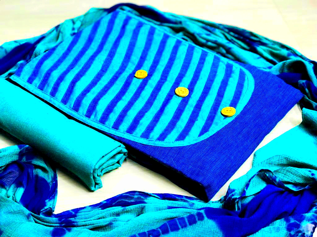 Handloom dress materials