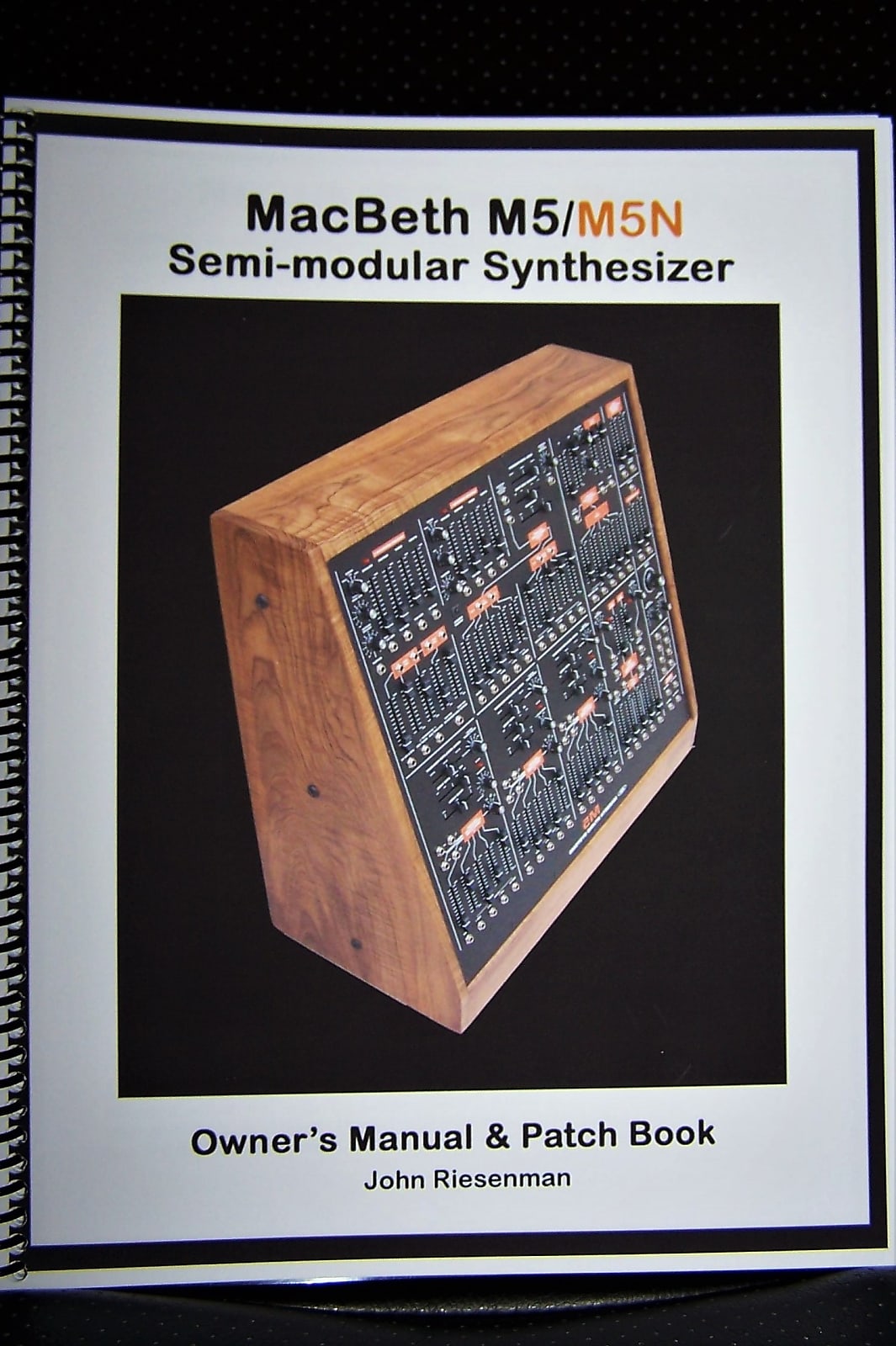 MATRIXSYNTH: MacBeth M5/M5N Owner's Manual & Patch Book by John Reisenman