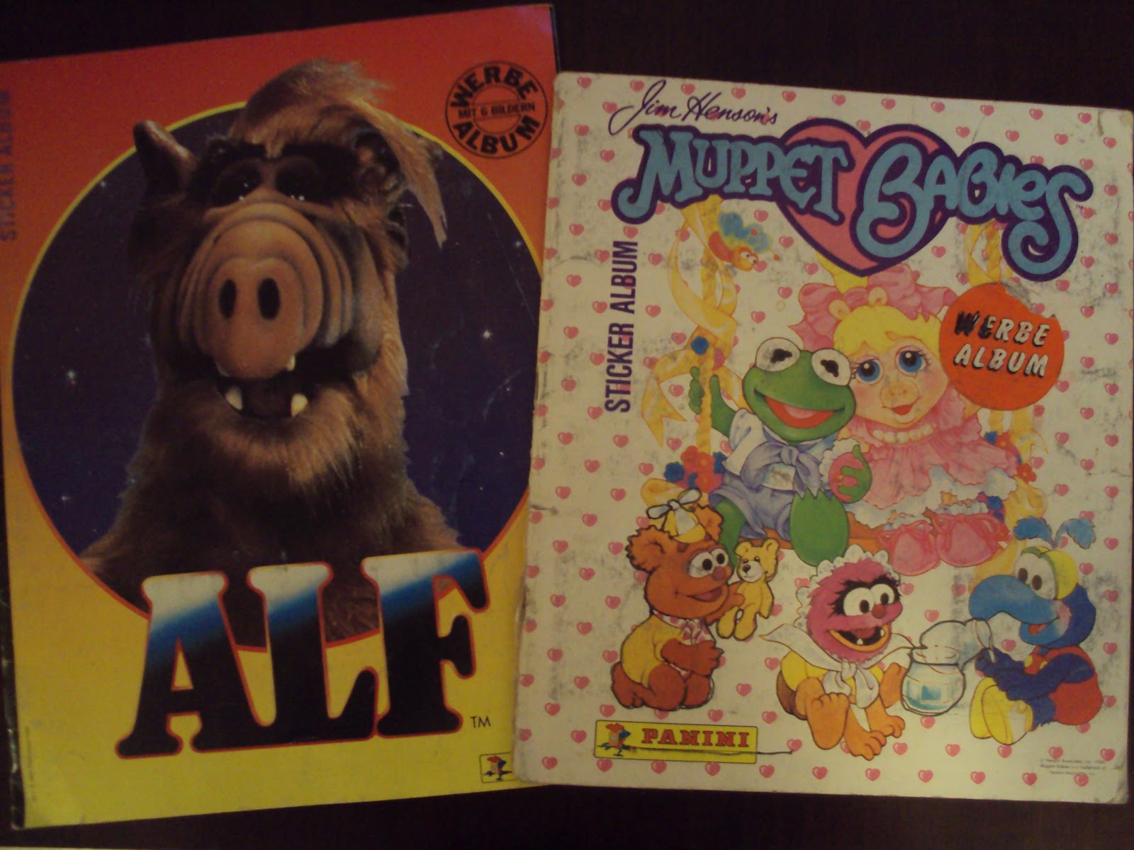 Fill In The Blanks - A Panini Sticker Blog: Alf and the Muppet Babies ...