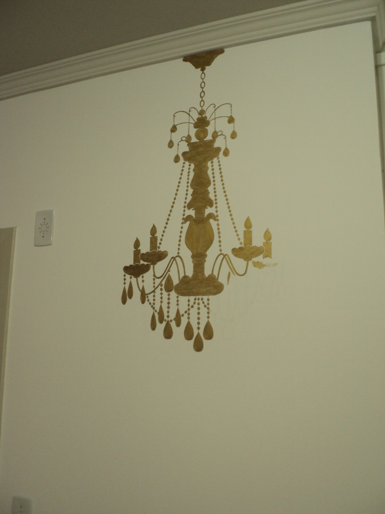 Ana Vieira: LUSTRE PINTADO NA PAREDE