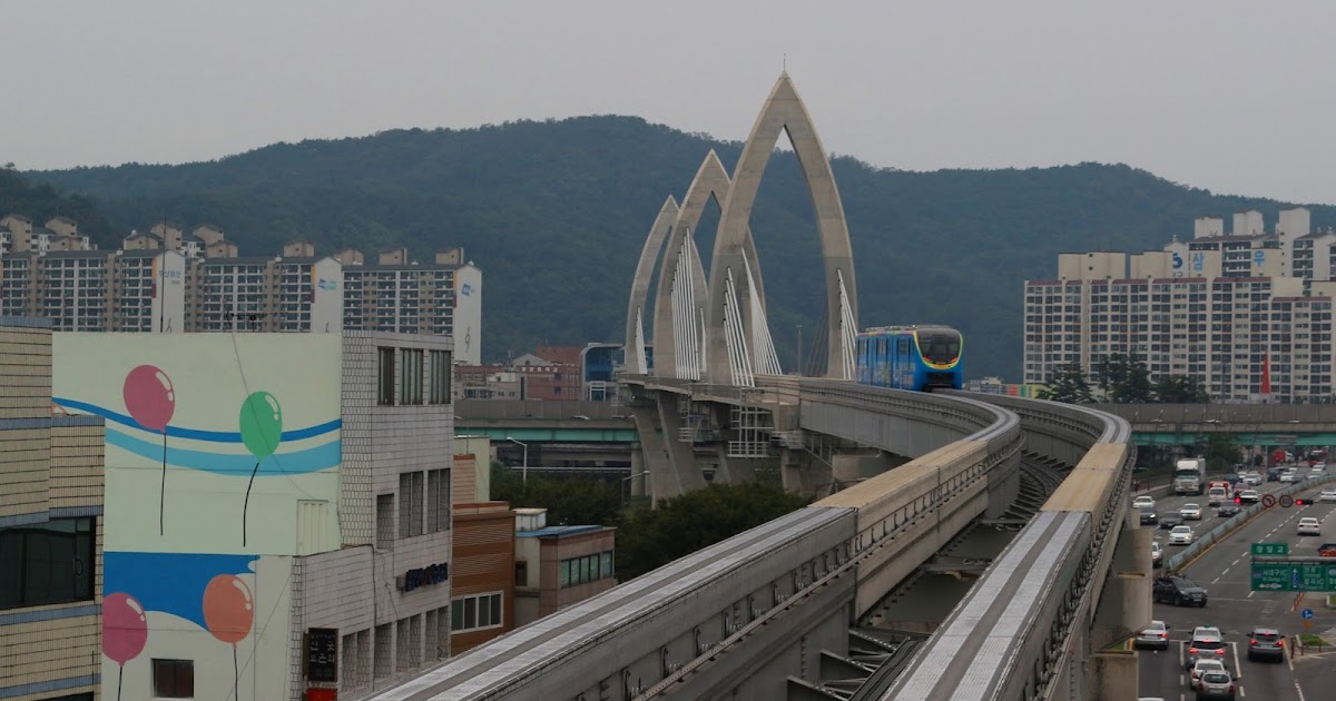 All About Korea´s Urban Railway, Daegu Metro Line 3 Monorail, The ...