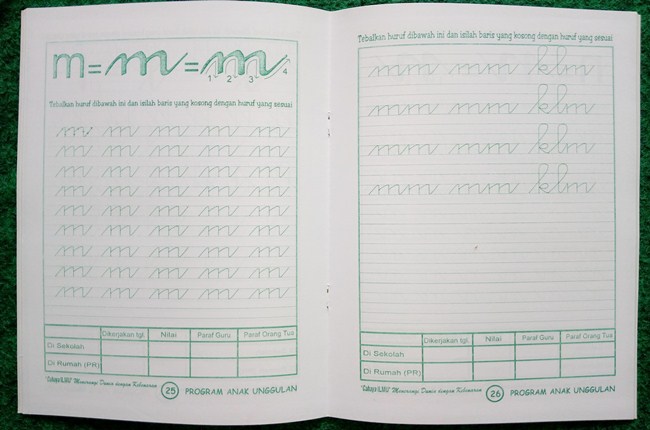 Belajar Sendiri Menulis Huruf Elok - Toko Buku Al-Amin