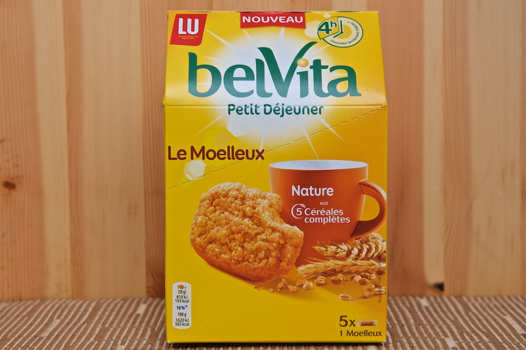 BelVita Le Moelleux Nature & 5 Céréales Complètes (250g) par LU