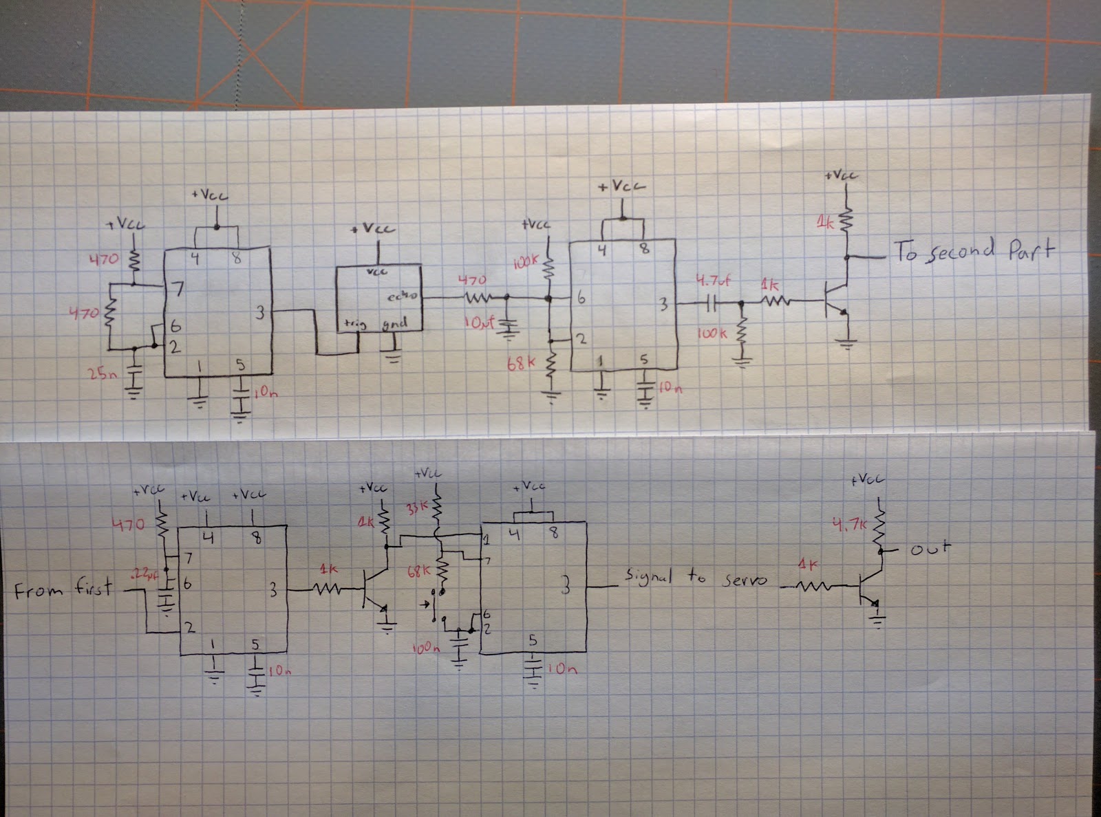 555dreams Driving An Hc Sr04 Ultrasonic Sensor And Controlling A Servo