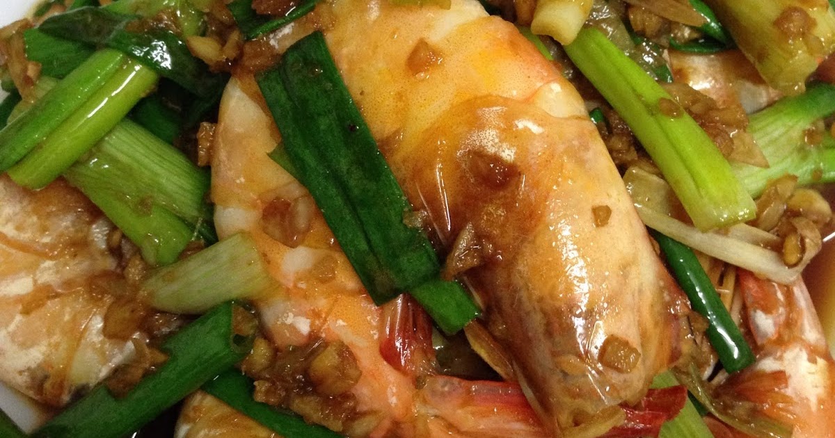 MY-HUMBLEKITCHEN: SOYA SAUCE PRAWNS