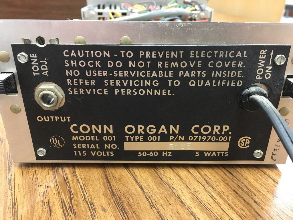 MATRIXSYNTH: CONN min-o-matic rhythm Drum Machine