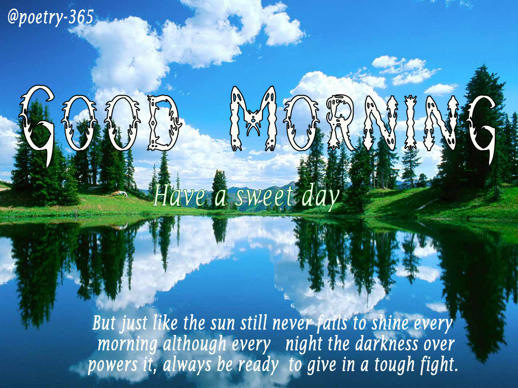 Wishes and Poetry: Sweet Good Morning Poetry with Images for Friends