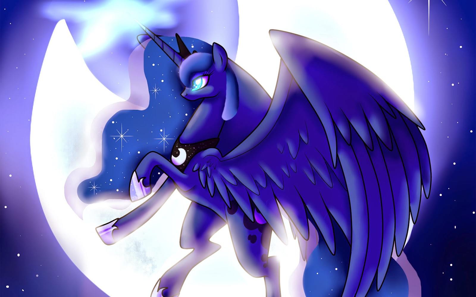 ¡Aqui faltan ponys!: Princesa Luna