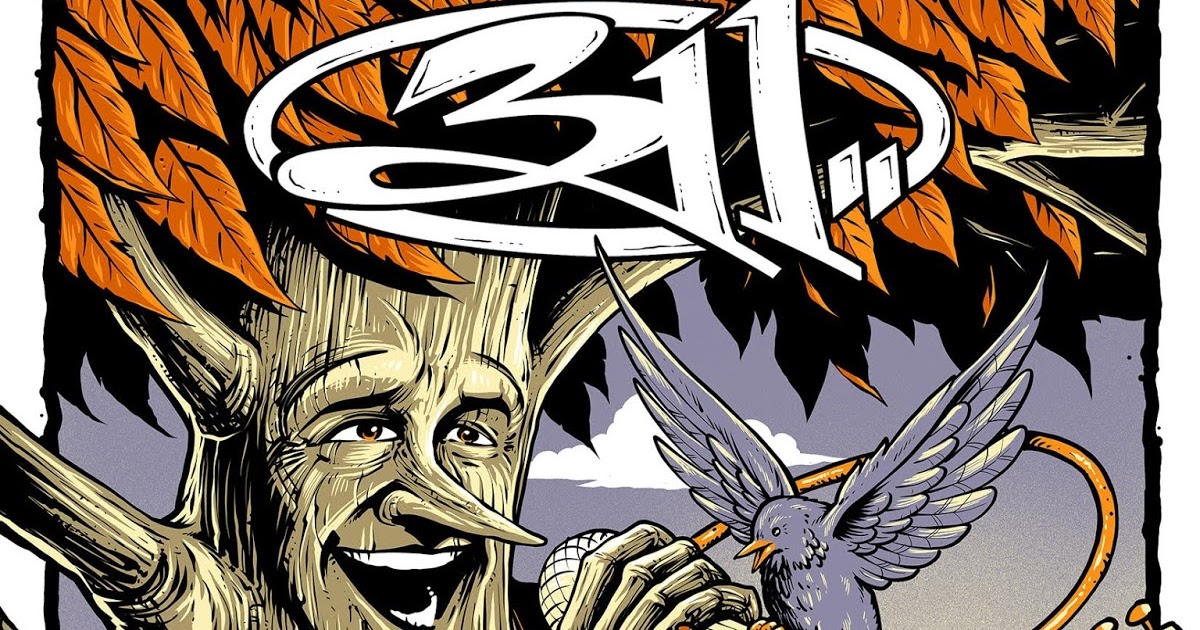 INSIDE THE ROCK POSTER FRAME BLOG: 311 Lincoln Print By Brandon Heart ...
