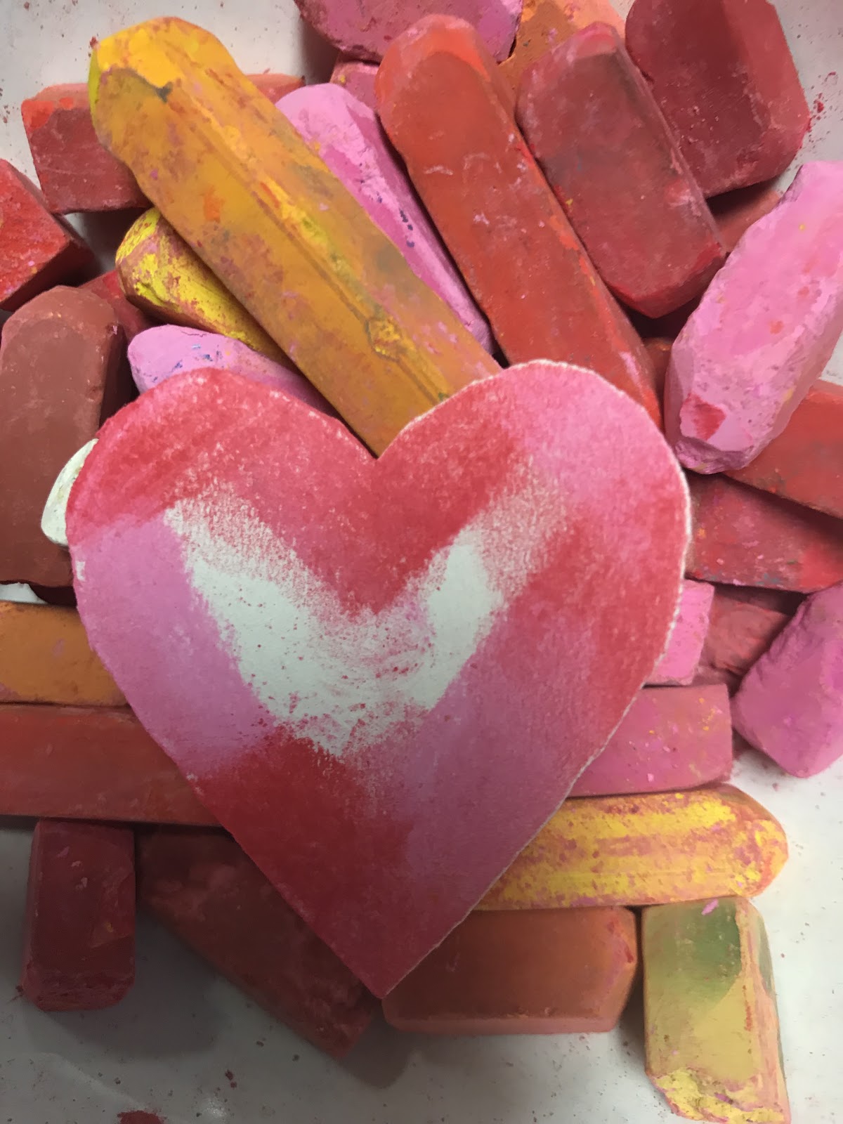 Elements of the Art Room: Kindergarten Exploding Hearts