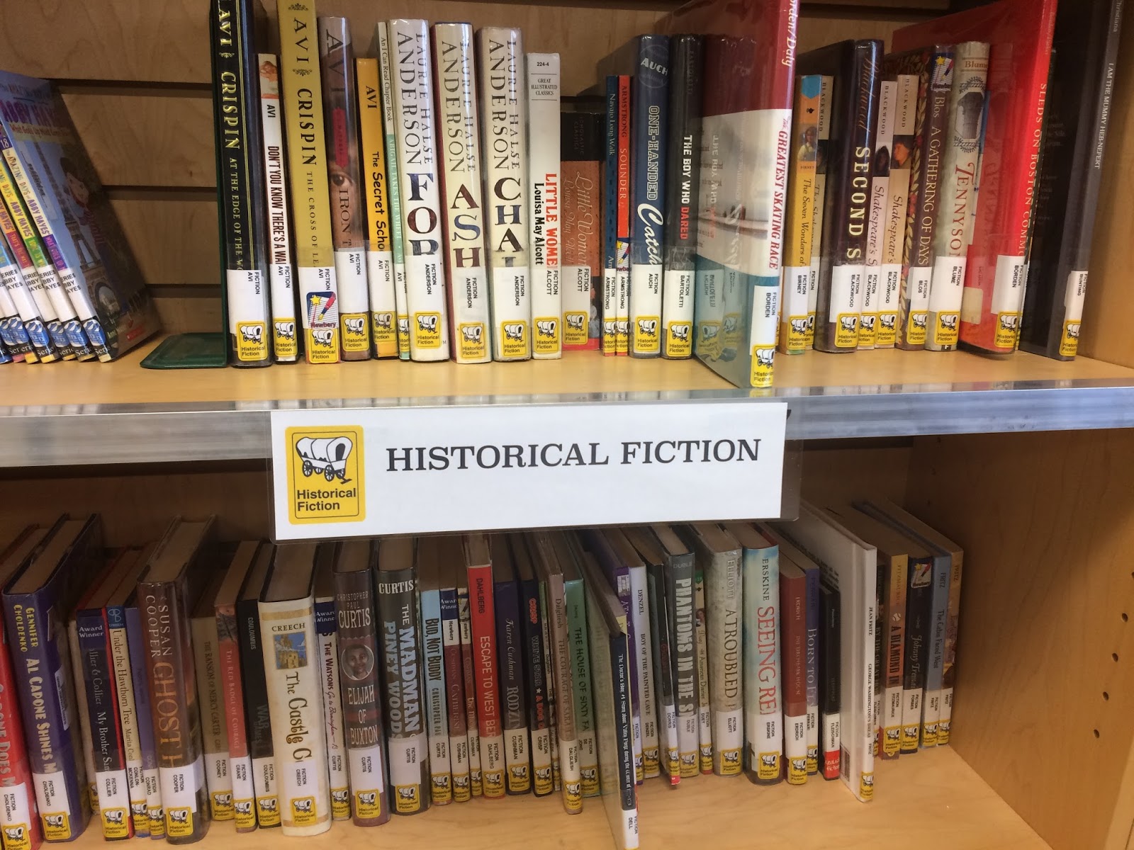 Fiction section has been GENREFIED!