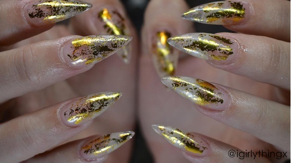 15 Razor-Sharp Stiletto Nails Art Designs That Will Inspire Your Next ...