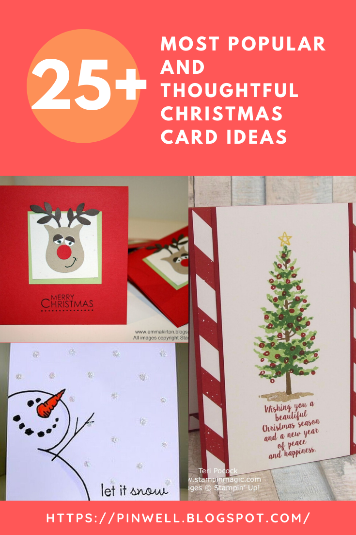 25 Most Popular and Thoughtful Christmas Card Ideas