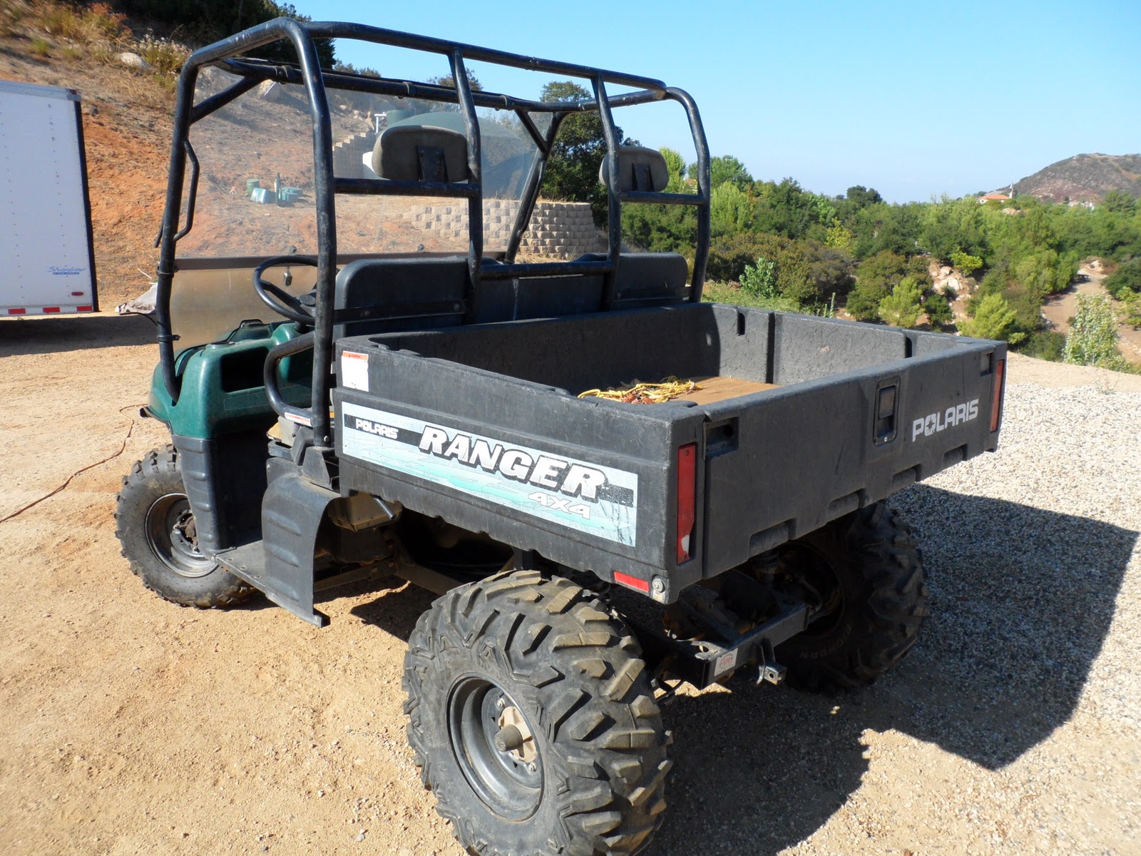 I'm Not Taking It With Me: 2004 Polaris Ranger 4x4 Utility Vehicle - $2,990