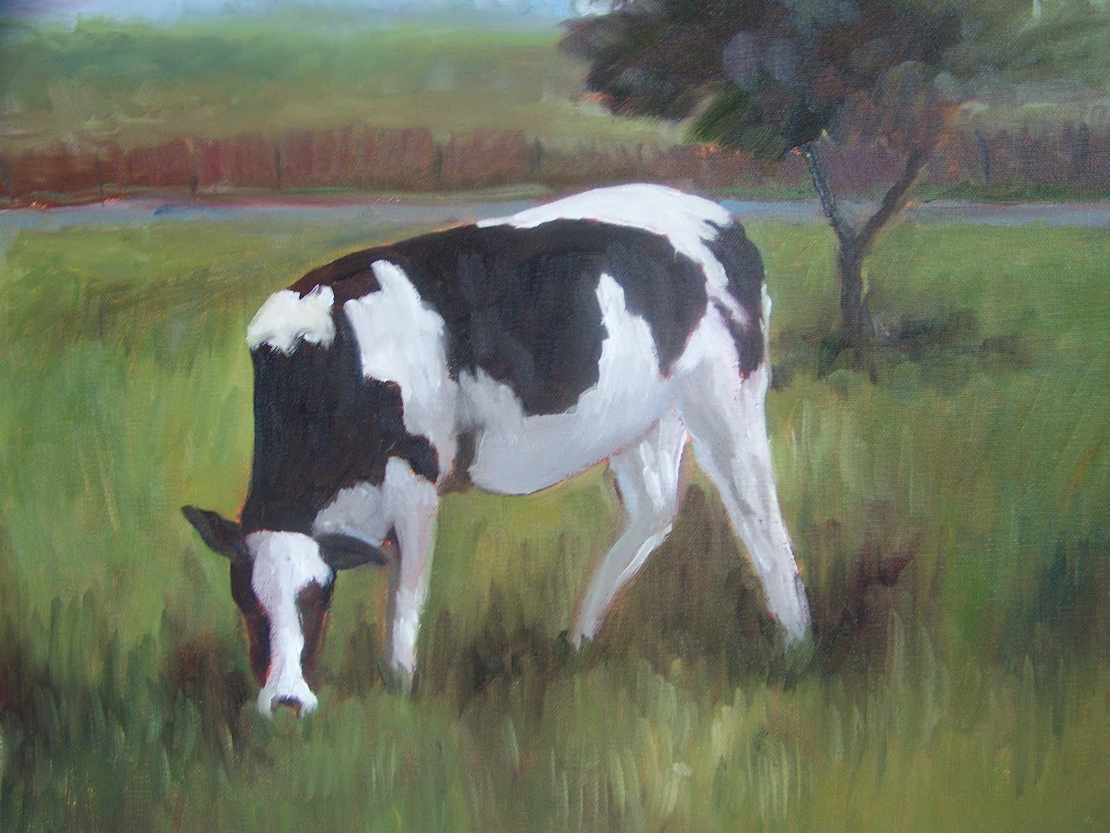 A Kansan in the Kitchen!: How to Paint a Cow