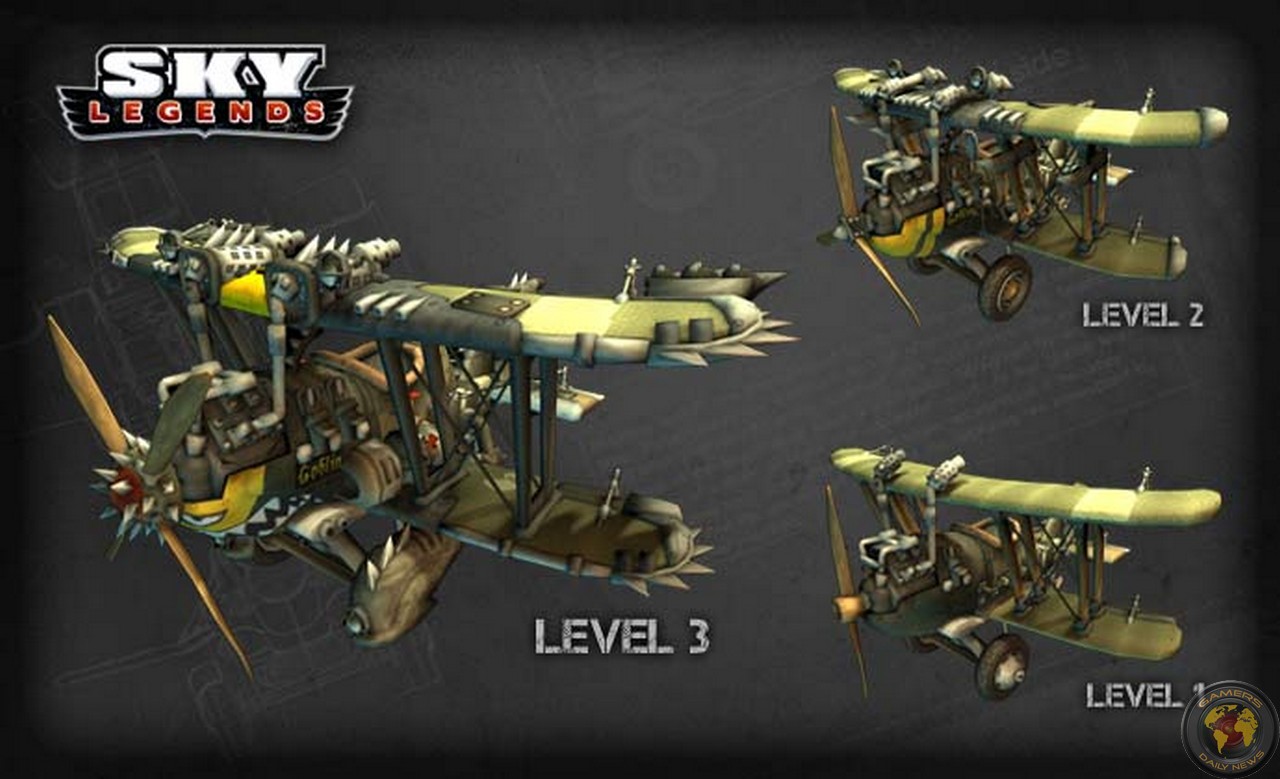 Mark Jarman's Game Portfolio: Sky Legends: Art Director