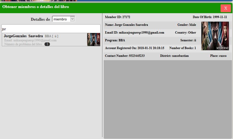 sistema bibliotecario php mysql ~ Tusolutionweb