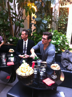 David Gandy -Source-: David Gandy at Dolce&Gabbana Martini #MFW