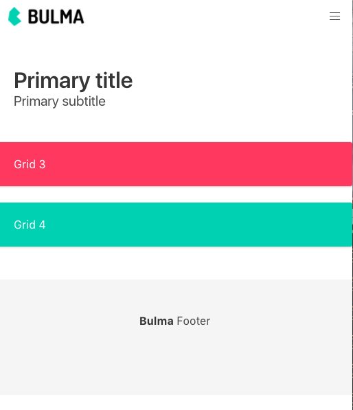 Nostra Technology: Overview Bulma Component