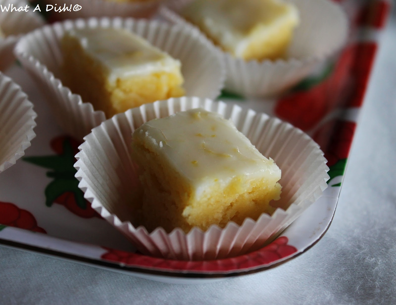 What A Dish!: Lemon Bites