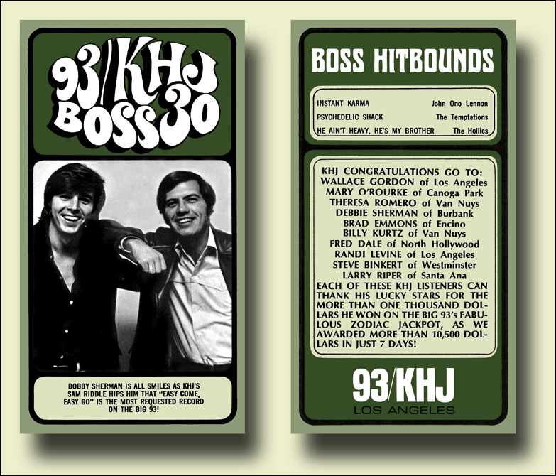 KHJ Boss 30 - February 11, 1970