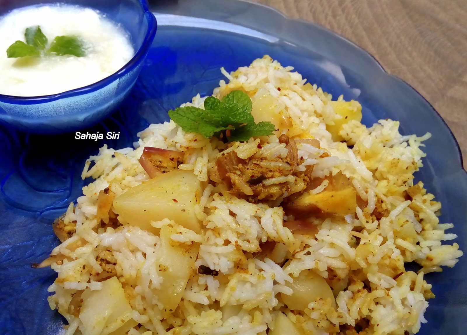Potato Biriyani/ Aloo masala rice