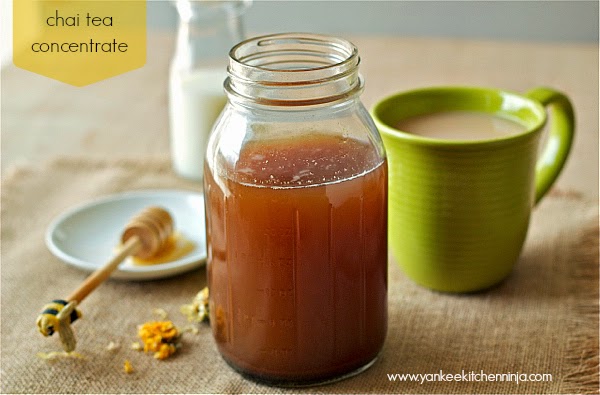 Chai tea concentrate | Yankee Kitchen Ninja
