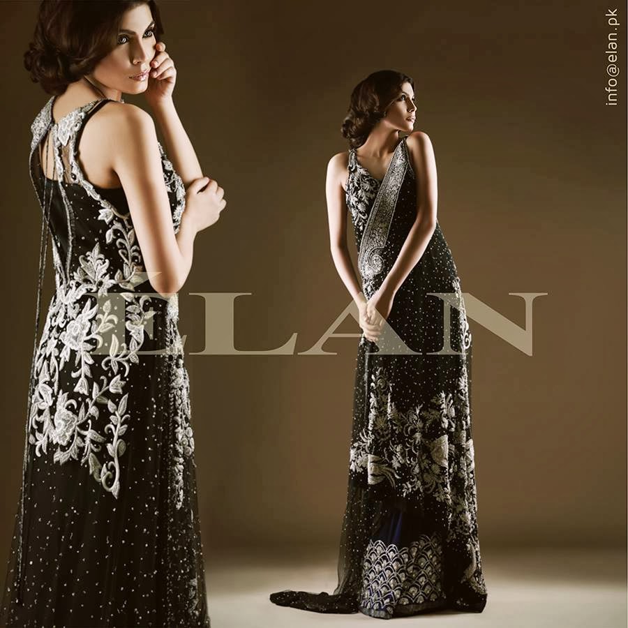 Elan Wedding Wear Dresses 2013/14 for Women