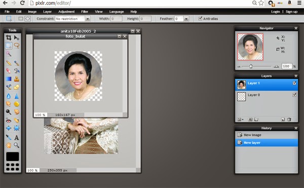 Cara Membuat Foto Menjadi Bulat Secara Online | Anita Handayani