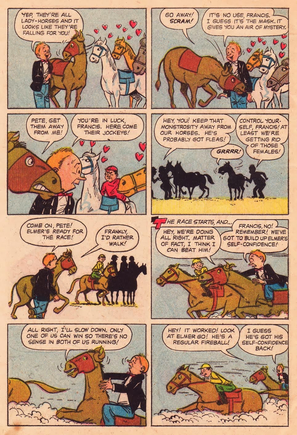 Saved From The Paper Drive: Francis the Famous Talking Mule in "Turf ...