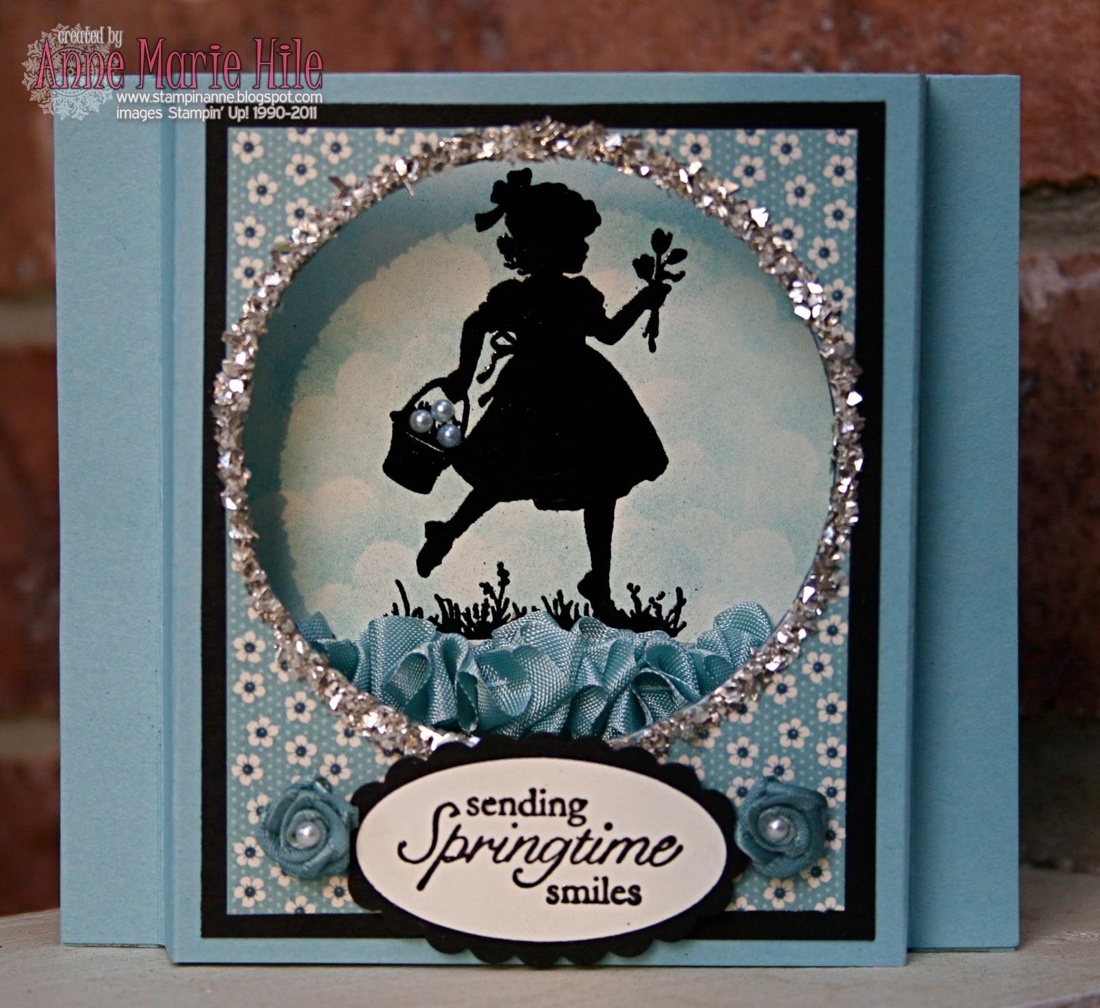 Stampin' Anne: Hand Stamped Sentiments Challenge #61: Shadow Box Cards