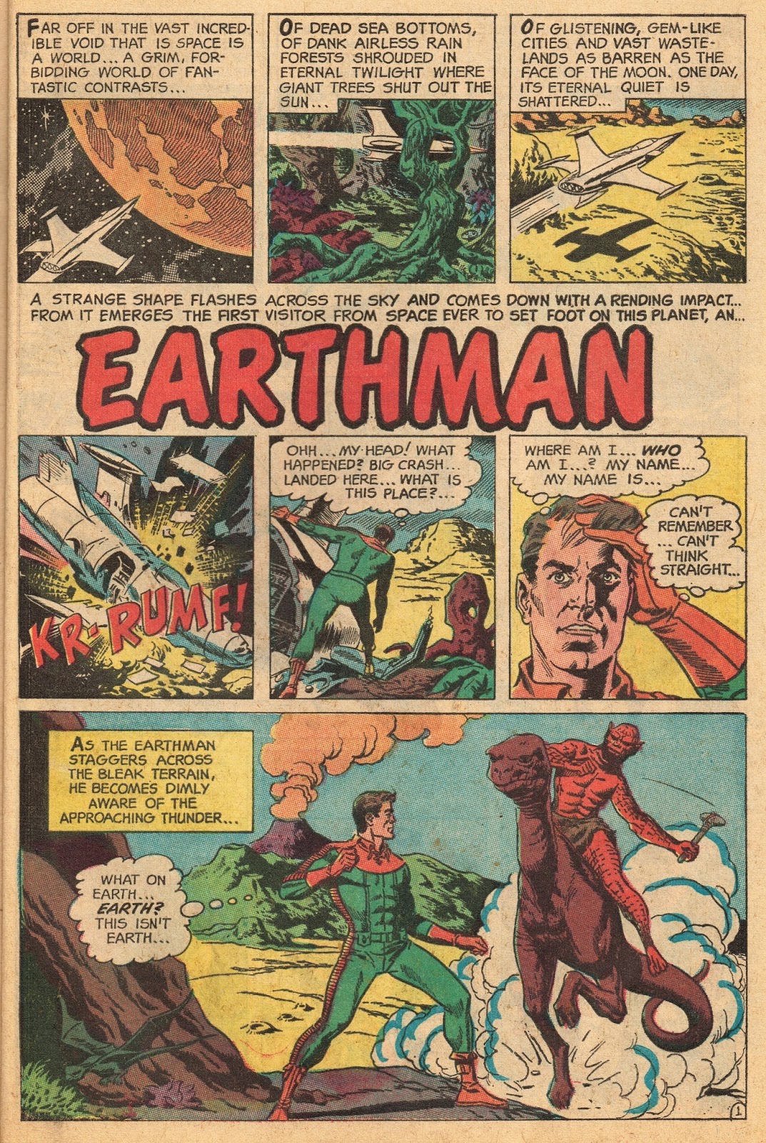 Cap'n's Comics: Wally Wood--Earthman