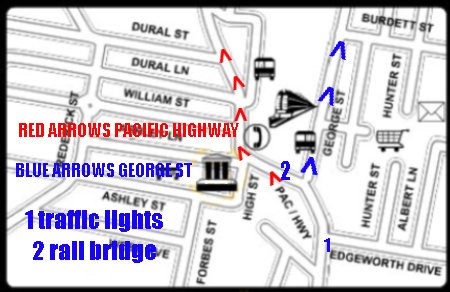 that hornsby blog: How to Find George Street! The One in Hornsby!